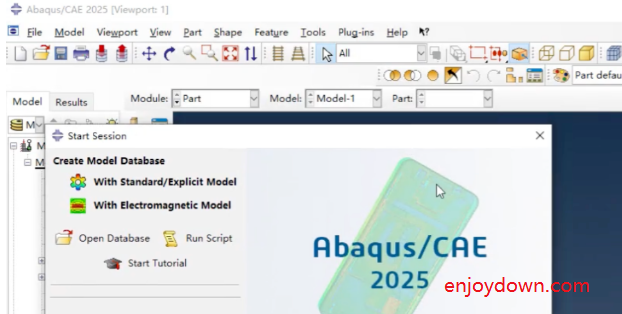 EnjoyDown - The Best Download Platform -- Abaqus2025